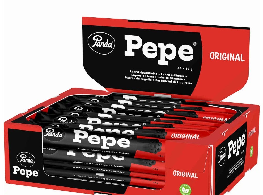 Panda Pepe Original Liquorice Bar 40x32g | Danpris